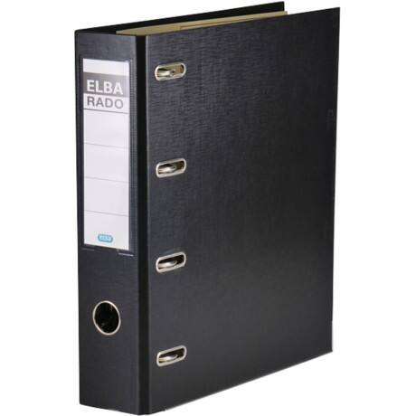 ELBA Ordner DIN A5 4 Ringe 75 mm Schwarz | Viking Deutschland